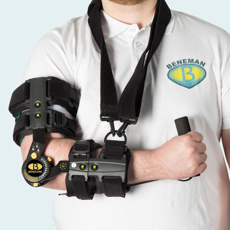B Mobile Extender Arm Brace Deluxe (With Grip) – Benecare Medical
